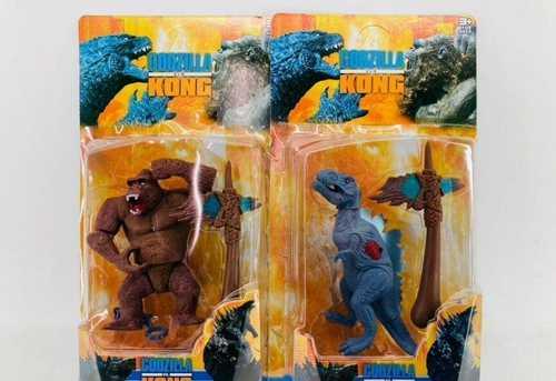 Фигурка годзилла против кинг конг godzilla vs. kon