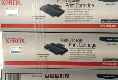 Картриджи Xerox Lexmark оригинал новые