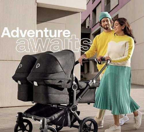 Bugaboo donkey 5 twin все цвета гарантия