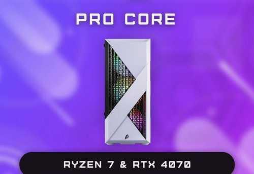 «Pro core» пк Ryzen 7\RTX 4070\16гб RAM