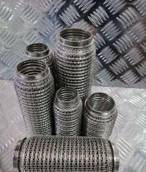 Гофра для глушителя 60-250 (кольчуга) Wire Mesh