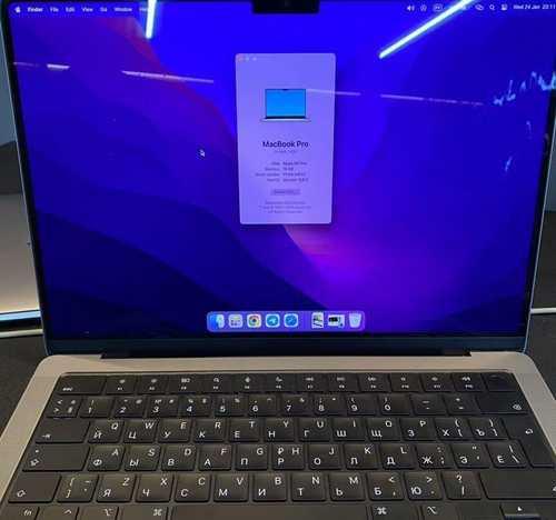 Macbook Pro 14 M1 16 512