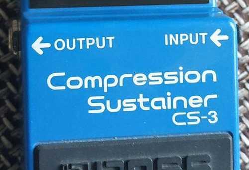 Гитарная педаль boss CS-3 Compression Sustainer