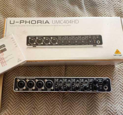 Behringer UMC404HD не рабочая