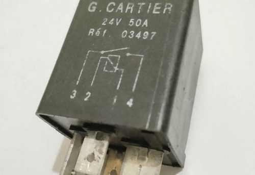 03497 реле G.cartier 50A 24V