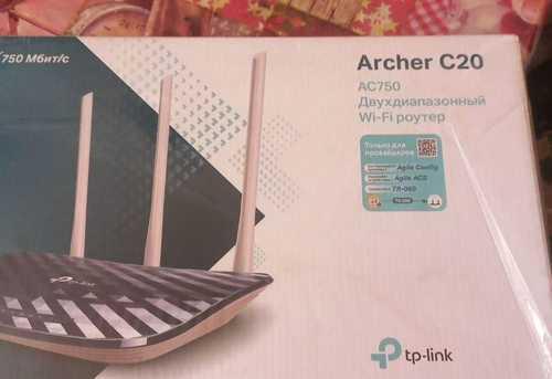 Wifi роутер tp link archer c20