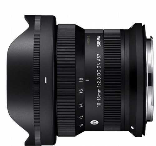 Sigma AF 10-18mm F/2.8 dс DN Contemporary Canon RF