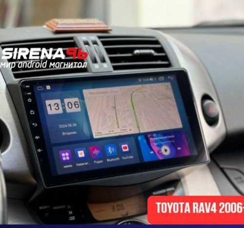 Android магнитола Toyota Rav4 2006-2010