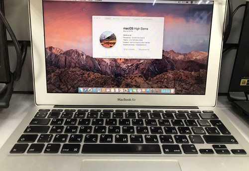 MacBook Air 11 (2011), 128 ГБ, Core i5, 1.6 ГГц, RAM 2 ГБ, Intel HD Graphics 3000