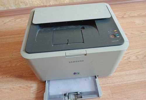 Цветной лазерный принтер samsung clp-310
