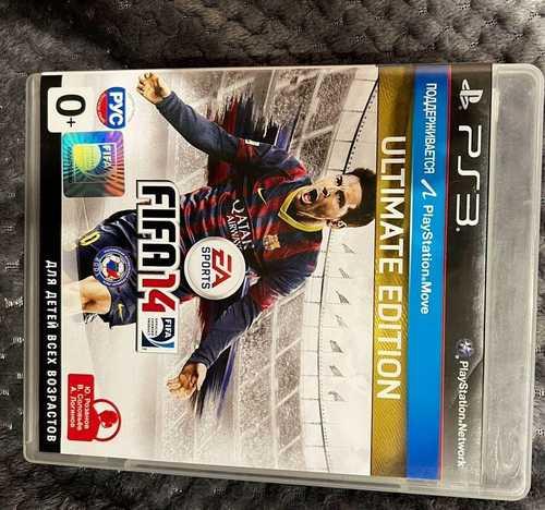 Диск Fifa 14 ps 3