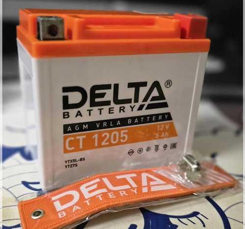 Аккумулятор Delta YTX5L-BS 12V/5AH