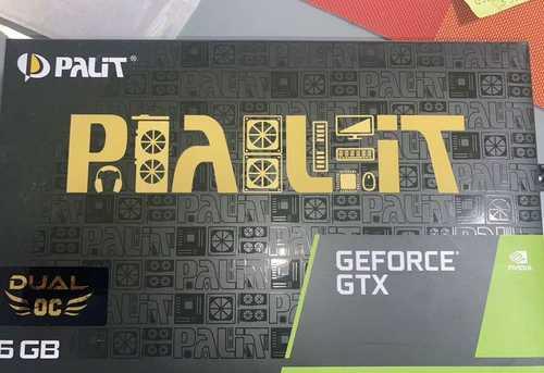 Видеокарта Palit GeForce GTX 1660 Dual OC 6GB