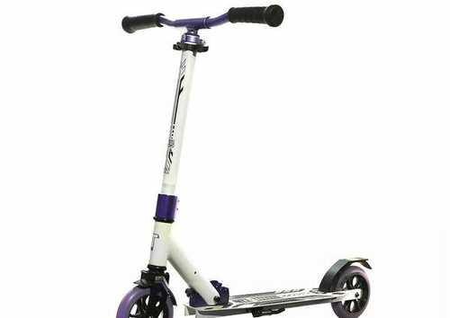 Самокат techteam Jogger 145 белый/фиолетовый (2021