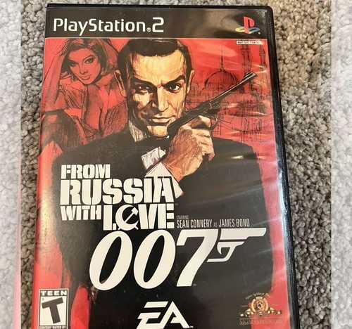 Игра ps2 007 From russia with love лицензия