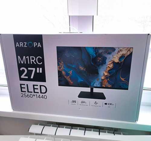 Игровой монитор Arzopa M1RC (1440p, 27", 180Hz)