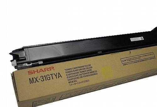 Тонер-картридж желтый Sharp MX2301/2600/3100/4100