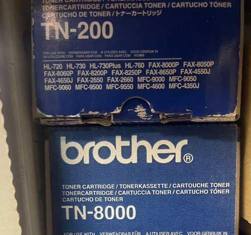 Картридж Brother TN-200 оригинмльный