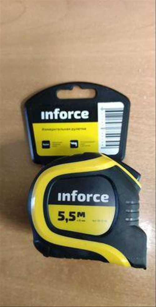 Рулетка Inforce 5,5 м * 27мм Арт. 06-11-48