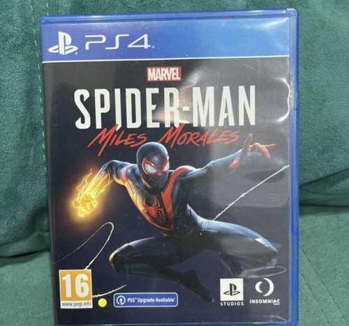 Человек паук майлз моралес Spider - man Рус. ps4