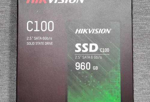 SSD Hikvison С100 960 Gb 2.5 дюйма, новый