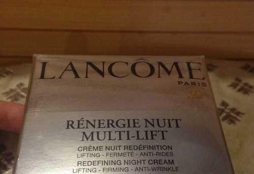 Крем Lancome Renergie Nuit Multi-Lift 50мл оригина