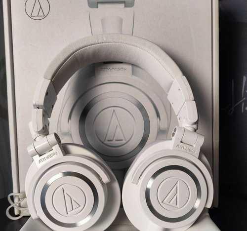 Наушники Audio-Technica ATH-M50xWH White