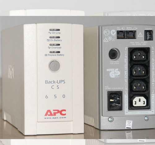 Ибп APC Back-UPS CS 650 ва