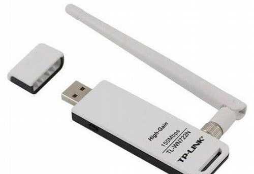 Сетевой адаптер TP-Link WiFi TL-WN722N USB 2.0 (ан