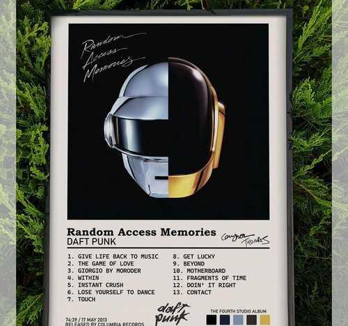 Постер Daft Punk - Random Access Memories