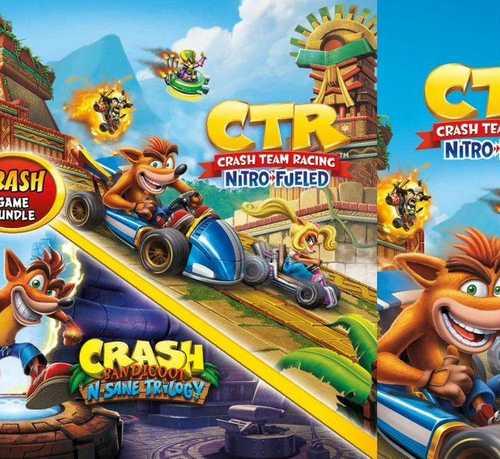 Crash Bandicoot - N.Sane Trilogy + Nitro Fueled PS