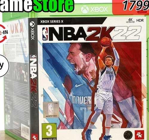 NBA 2K22 Английская версия Xbox Series X б/у