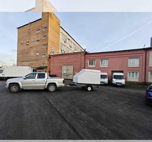 Прицеп легковой мзса 817701 с пластиковой крышкой