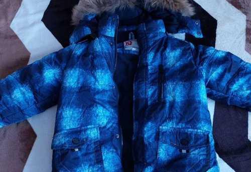 Зимний комплект куртка, комбинезон и жилетка