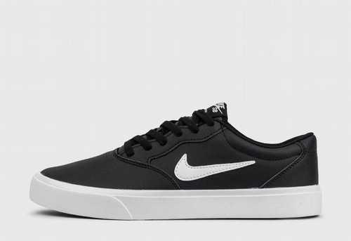 Кеды Nike SB Chron Leather Black White