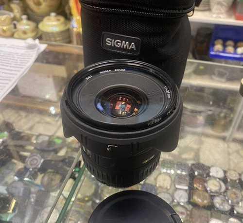 Объектив Sigma Zoom 17-35mm Япония Рабочий
