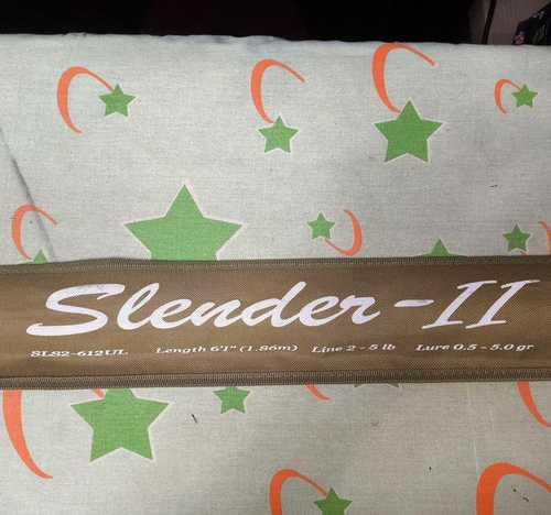 Продам спиннинг Norstream Slender 2 sls2-612 ul