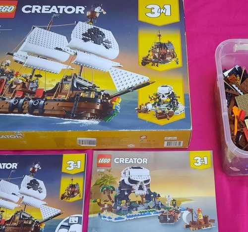 Lego Creator 31109 Пиратский корабль