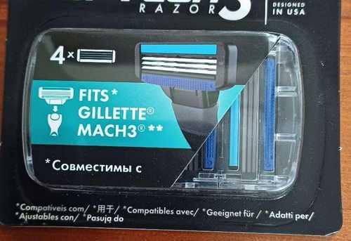 Кассета Mach3 /TopTech Razor 3, 4шт