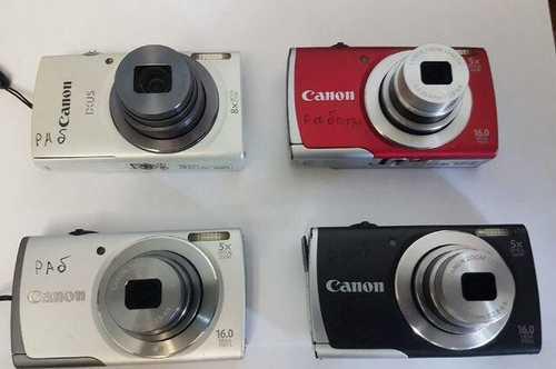 Цифровые фотоаппараты 16 - 20 мегапикселей, с акб