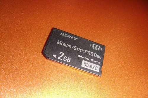 Sony Memory Stick Pro Duo 2GB
