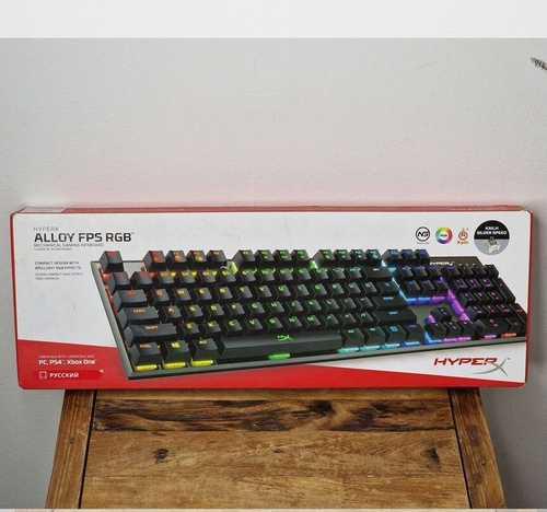 Клавиатура проводная HyperX Alloy FPS RGB