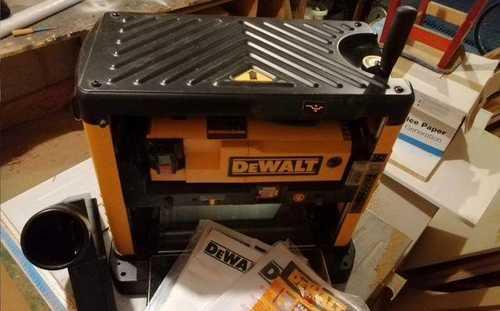 Рейсмусовый станок dewalt dw733