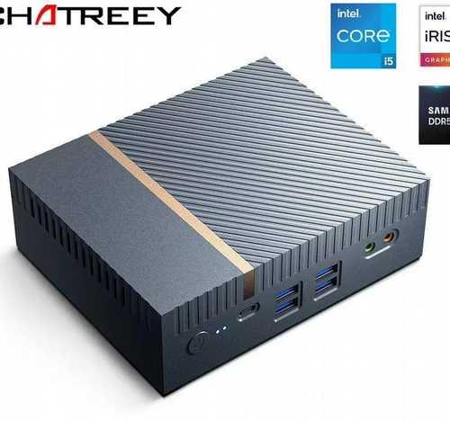 Неттоп мини пк Chatreey IT12 Core i5 1340P/16Gb DD