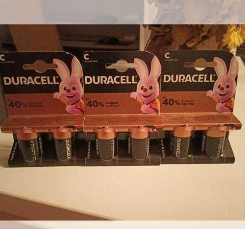 Батарейка duracell C LR14