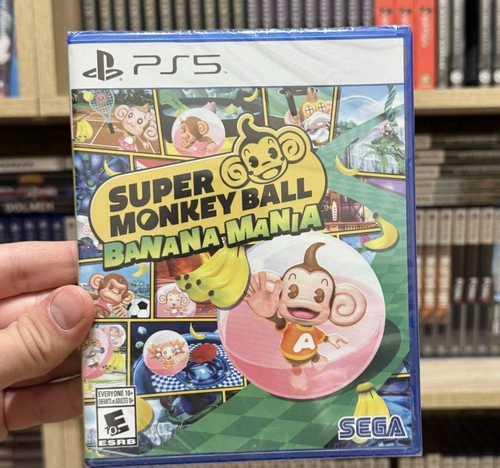 Super Monkey Ball Banana Mania ps5 новый