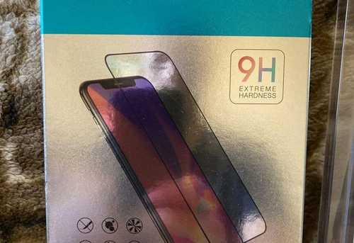 Защитное стекло и гелевая плёнка для iPhone 11