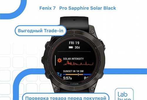 Fenix 7 Pro Sapphire Solar Black