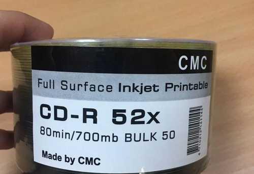 Диски CD-R CMC упаковка 50 шт