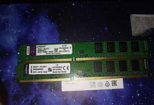 Оперативная память Kingston 8GB DDR3 (2x4 )